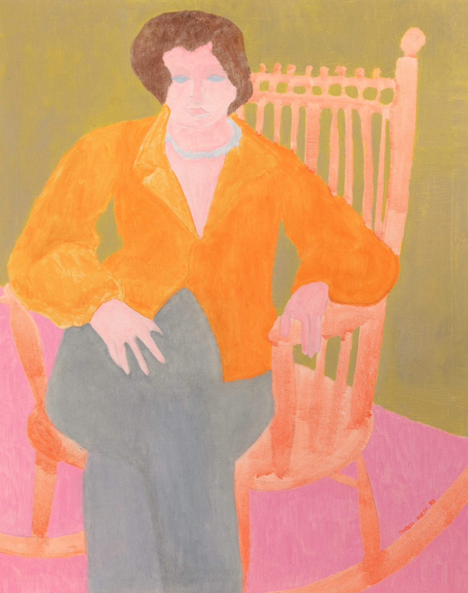 March Avery | Portrait of Sally Avery, 1963 (1963) | MutualArt