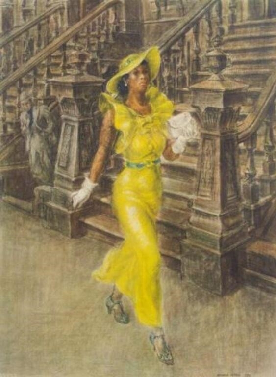 Reginald Marsh | Print of High Yaller by Reginald Marsh | MutualArt