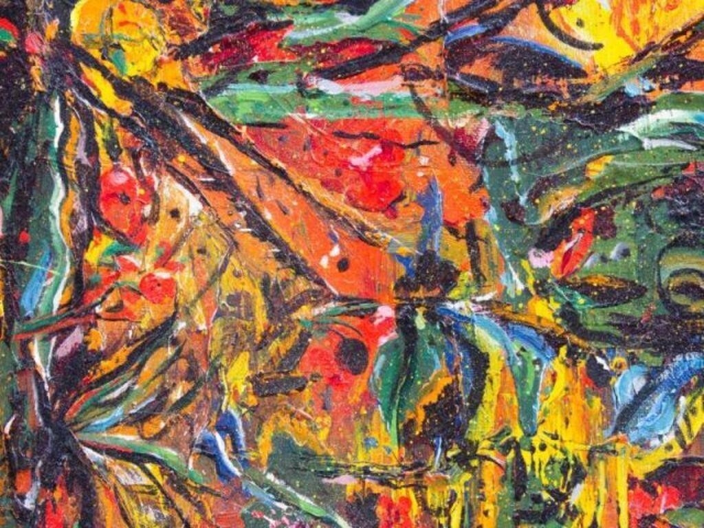 Jackson Pollock | Abstract Painting after Jackson Pollock | MutualArt