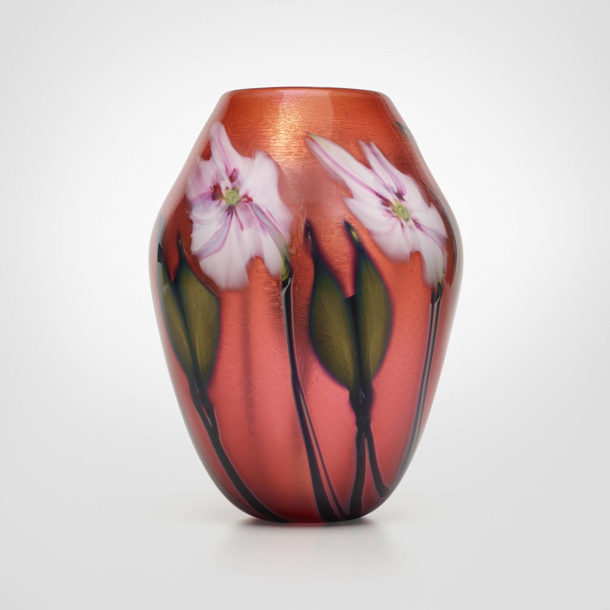 Charles Lotton | Sun-Kissed Multi Flora vase with flowers (1986 ...