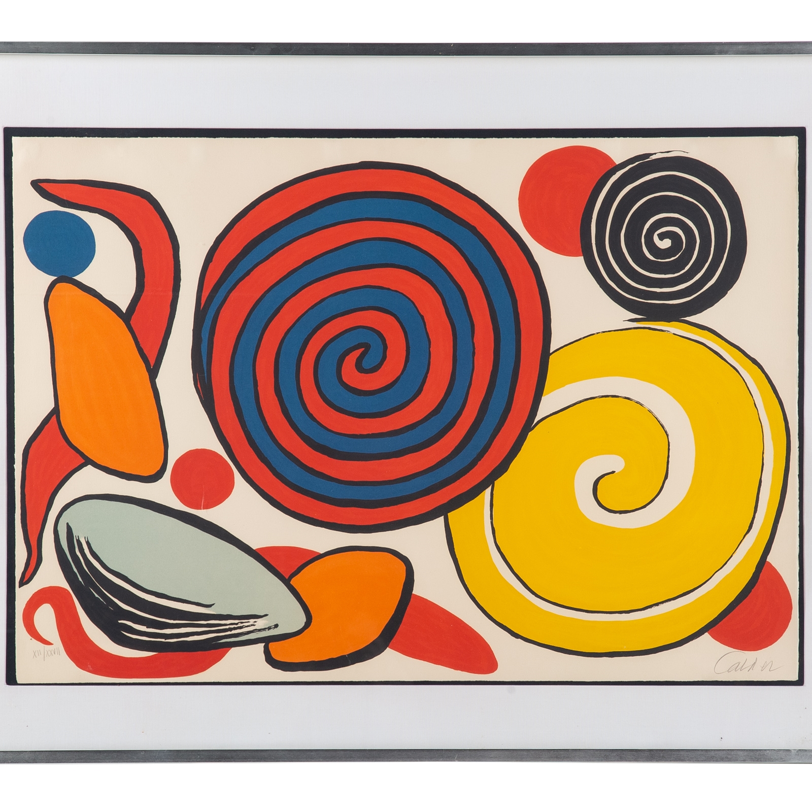 Alexander Calder | Composition with Spirals (1898) | MutualArt