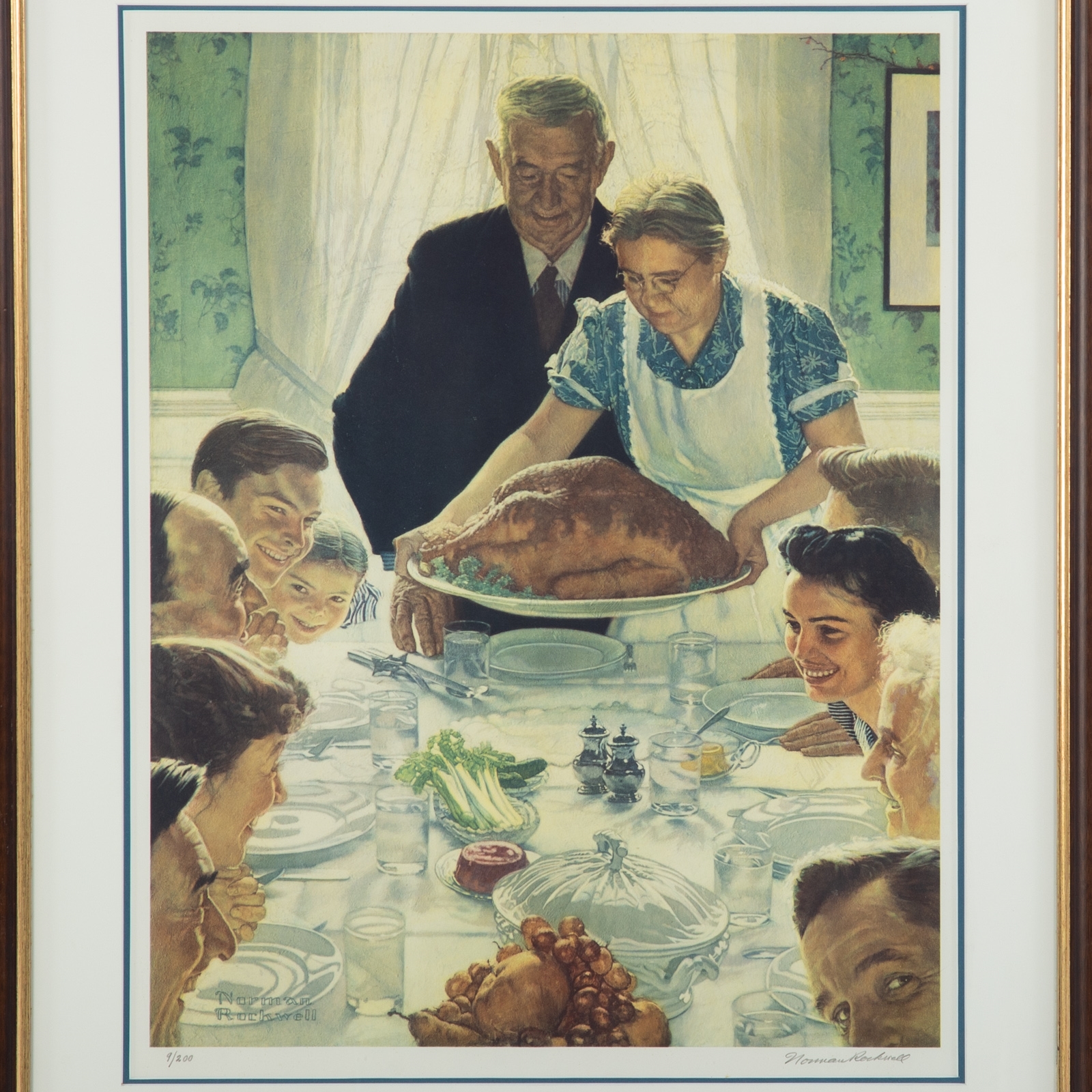 Norman Rockwell | Freedom From Want (1894) | MutualArt