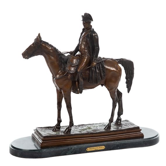 French School, 20th Century | Bronze of Napoleon Bonaparte Mounted ...
