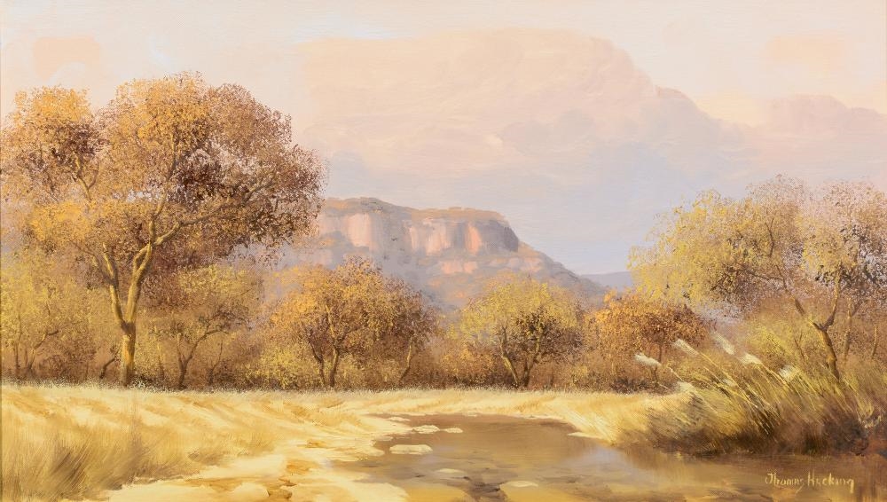 Thomas Hacking | Landscape with Mountain | MutualArt