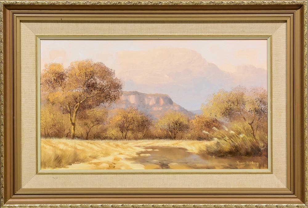 Thomas Hacking | Landscape with Mountain | MutualArt
