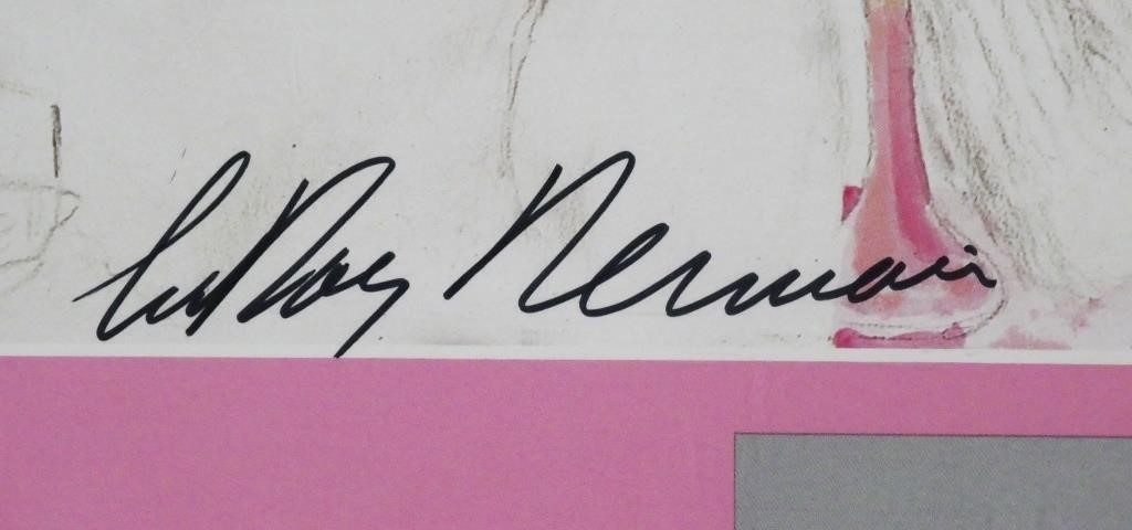 LeRoy Neiman | LEROY NEIMAN SIGNED POLO LOUNGE POSTER (1989) | MutualArt