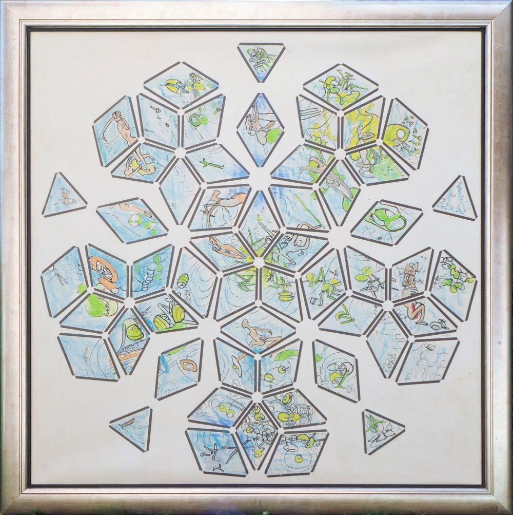 Roberto Matta | Untitled (Wild West) (1962) | MutualArt