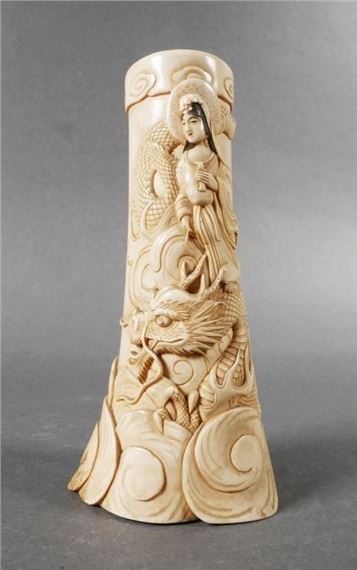 Chinese School | ANTIQUE CHINESE BONE CARVING | MutualArt