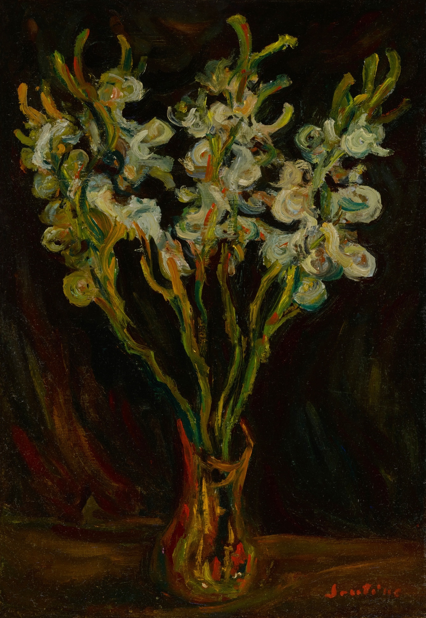 Chaim Soutine | Le grand chapeau (1923 - 1924) | MutualArt