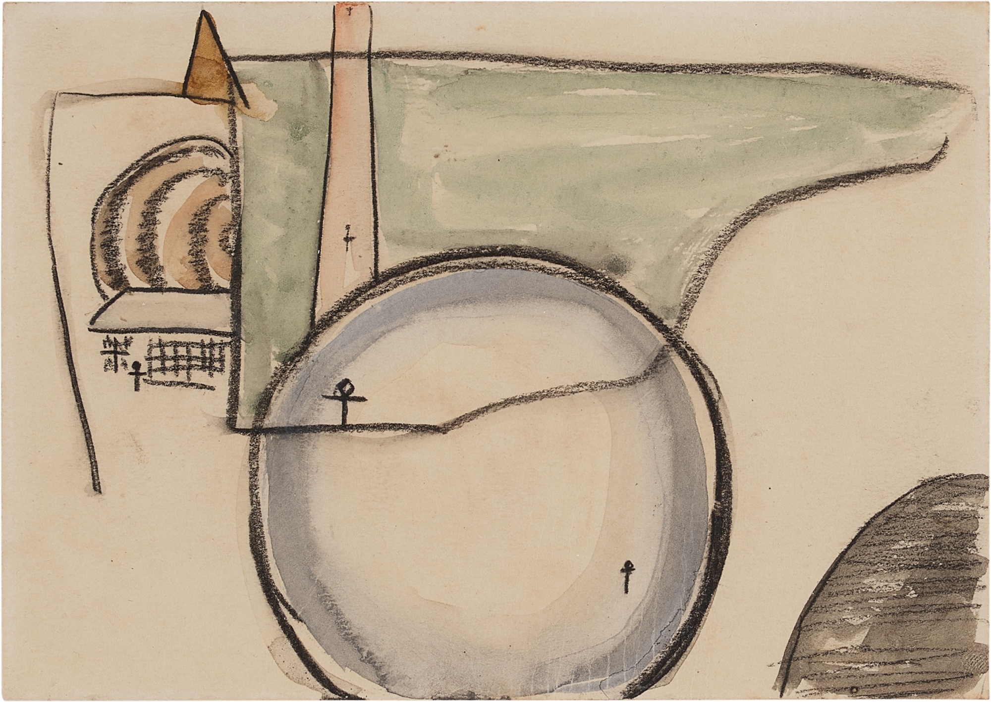 Arthur Dove | ARRANGEMENT (1944) | MutualArt