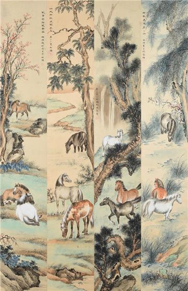 Yang Bo | Horses | MutualArt