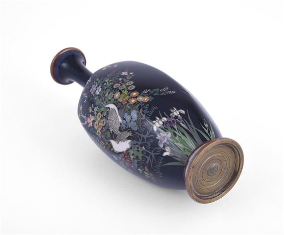 Adachi Kinjiro | Adachi Kinjiro: A Japanese Cloisonné Enamel Vase ...