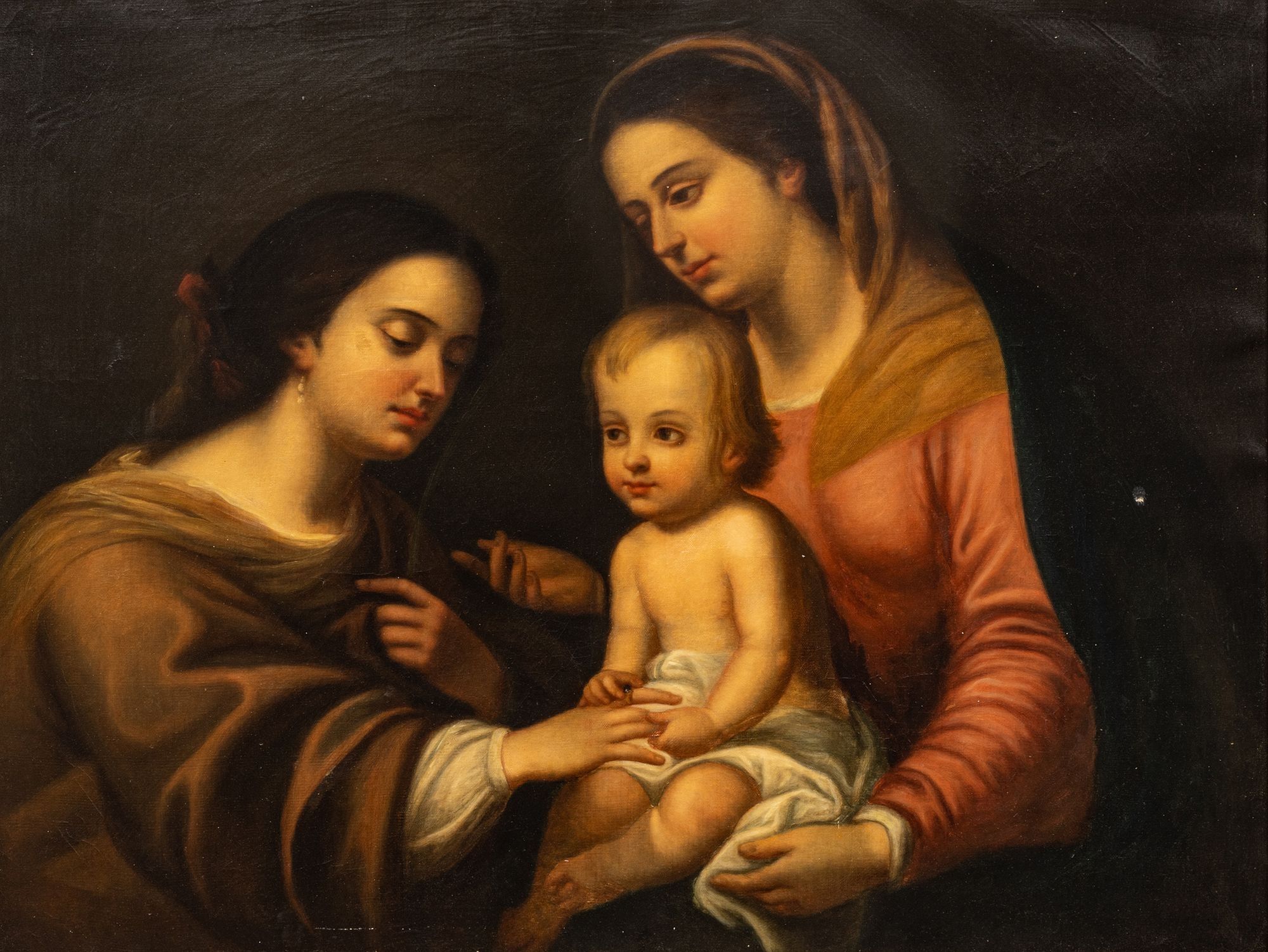Bartolomé Estebán‏ Murillo | Virgin and Child (1670) | MutualArt