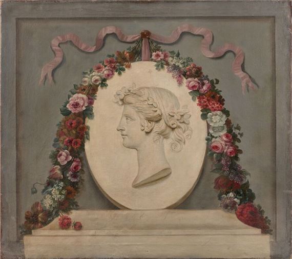 Piat-Joseph Sauvage | and his workshop Antique profiles in medallions ...