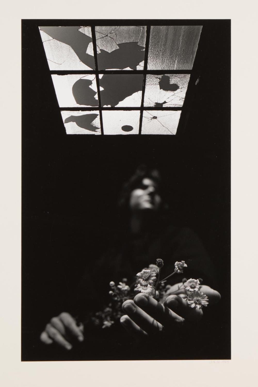 Jerry Uelsmann | Untitled (Leaves Floating Above Stately Sofa) (1987 ...