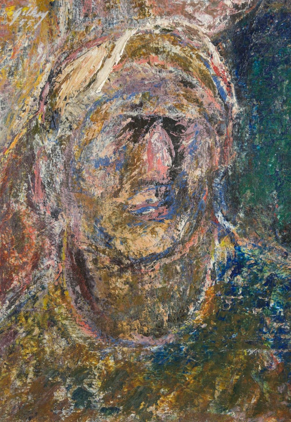 Richard Gilkey | Man with Cap. (1955) | MutualArt