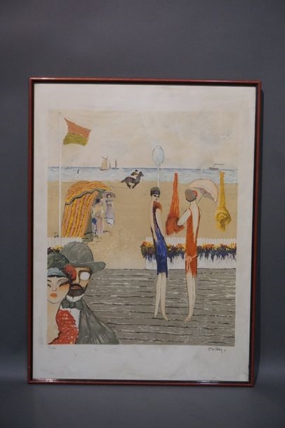 Ramon Dilley | Les planches de Deauville | MutualArt