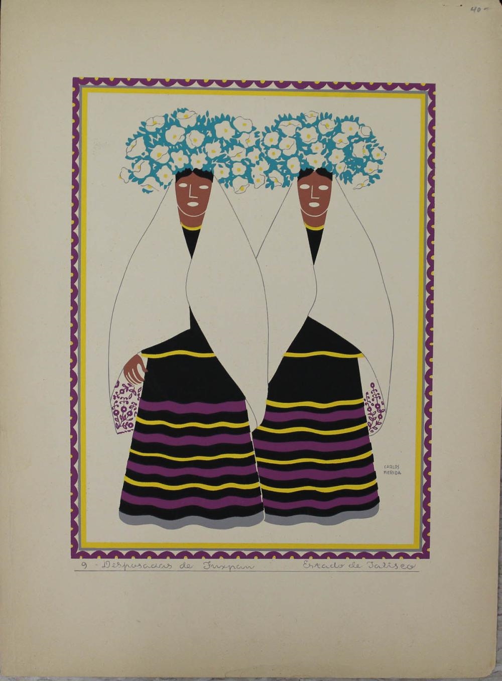 Carlos Mérida | CARLOS MERIDA NINE SCREENPRINTS | MutualArt