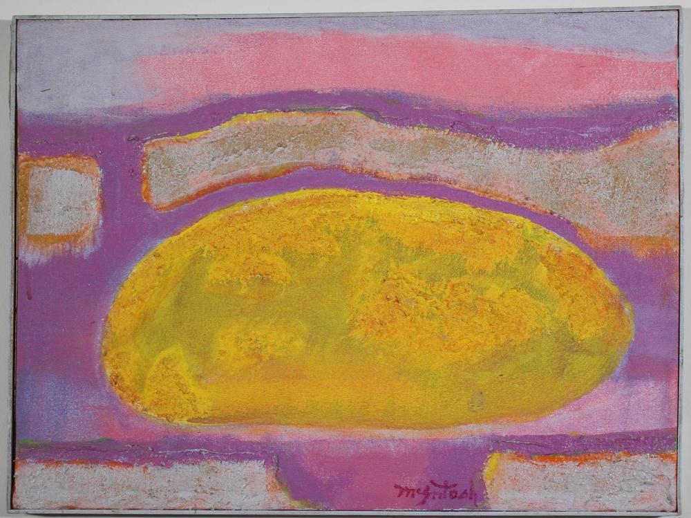 Pleasant Ray McIntosh | Red and Pale Blue | MutualArt