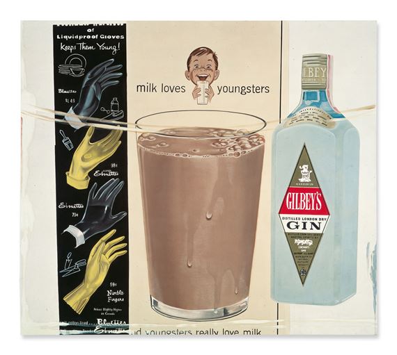David Salle | Gilbey's (1993) | MutualArt