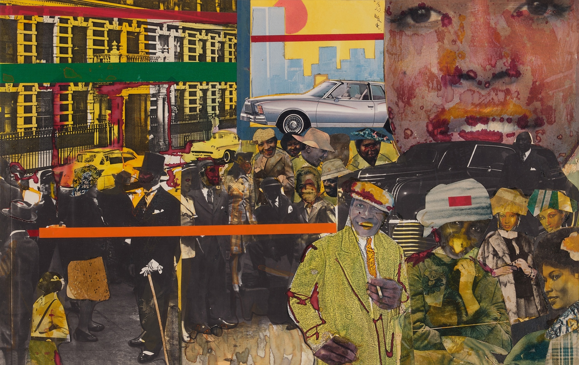 Romare Bearden | Inscriptions at the City of Brass (1972) | MutualArt