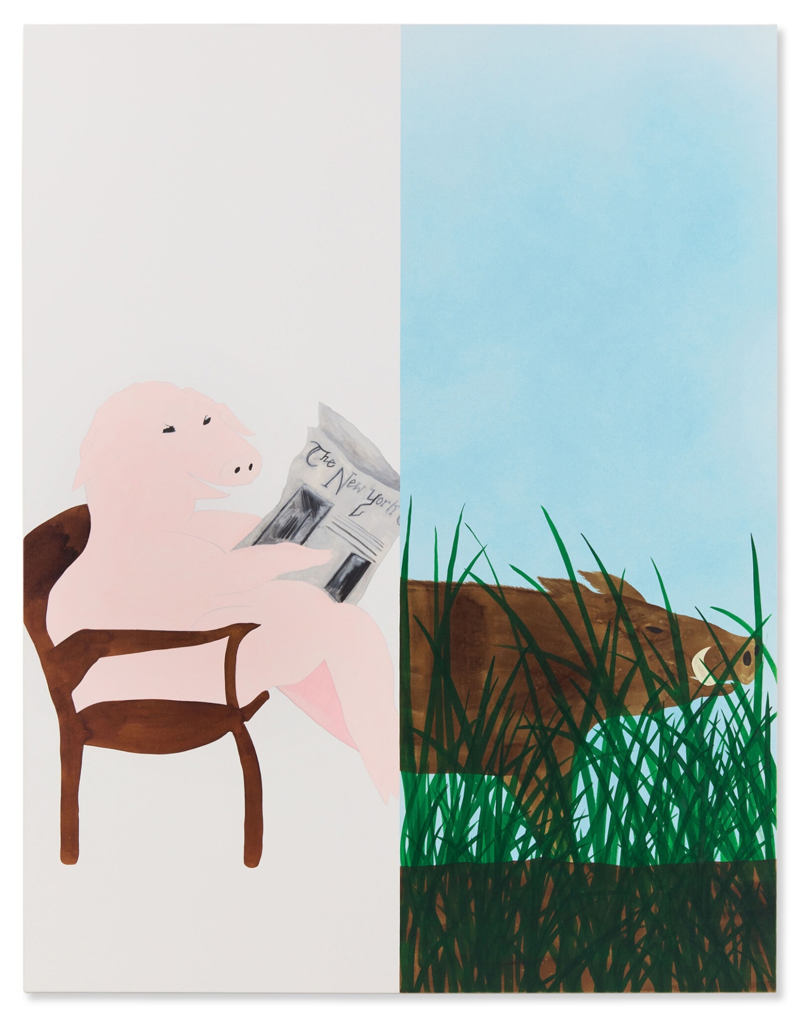Marcus Calvin | City Pig/Wild Boar (2019) | Compare similar artworks ...