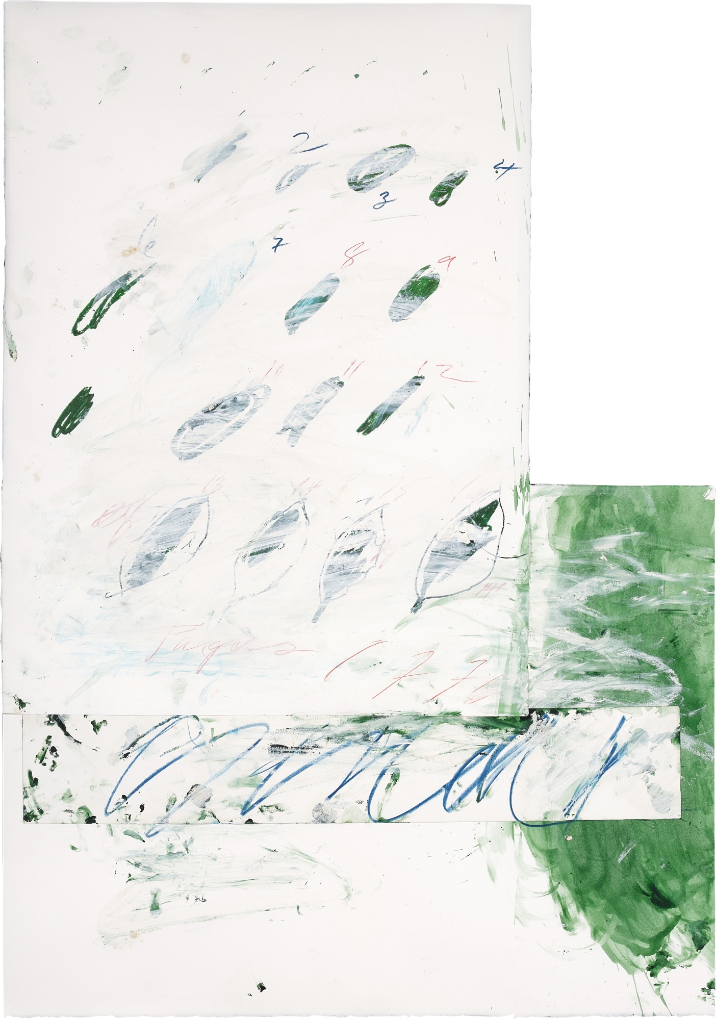 Cy Twombly | Idilli (1976) | MutualArt