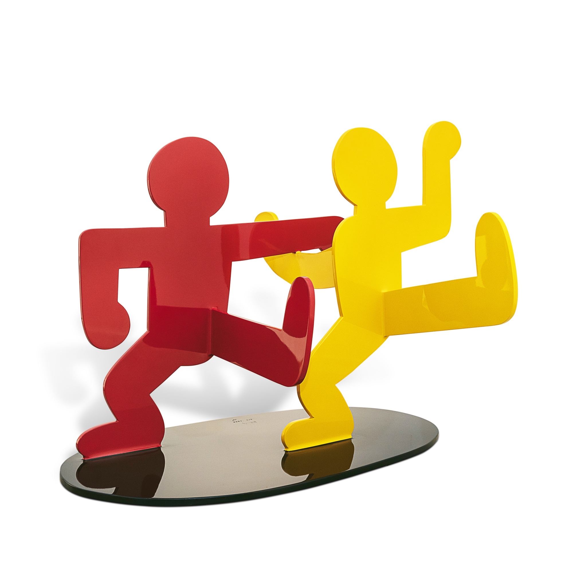 Keith Haring | Two Dancing Figures (1989) | MutualArt