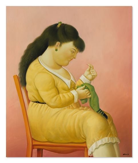 Fernando Botero | The Kitchen (1994) | MutualArt