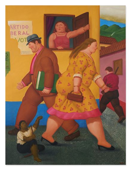 Fernando Botero | LA MODELO (2011) | MutualArt