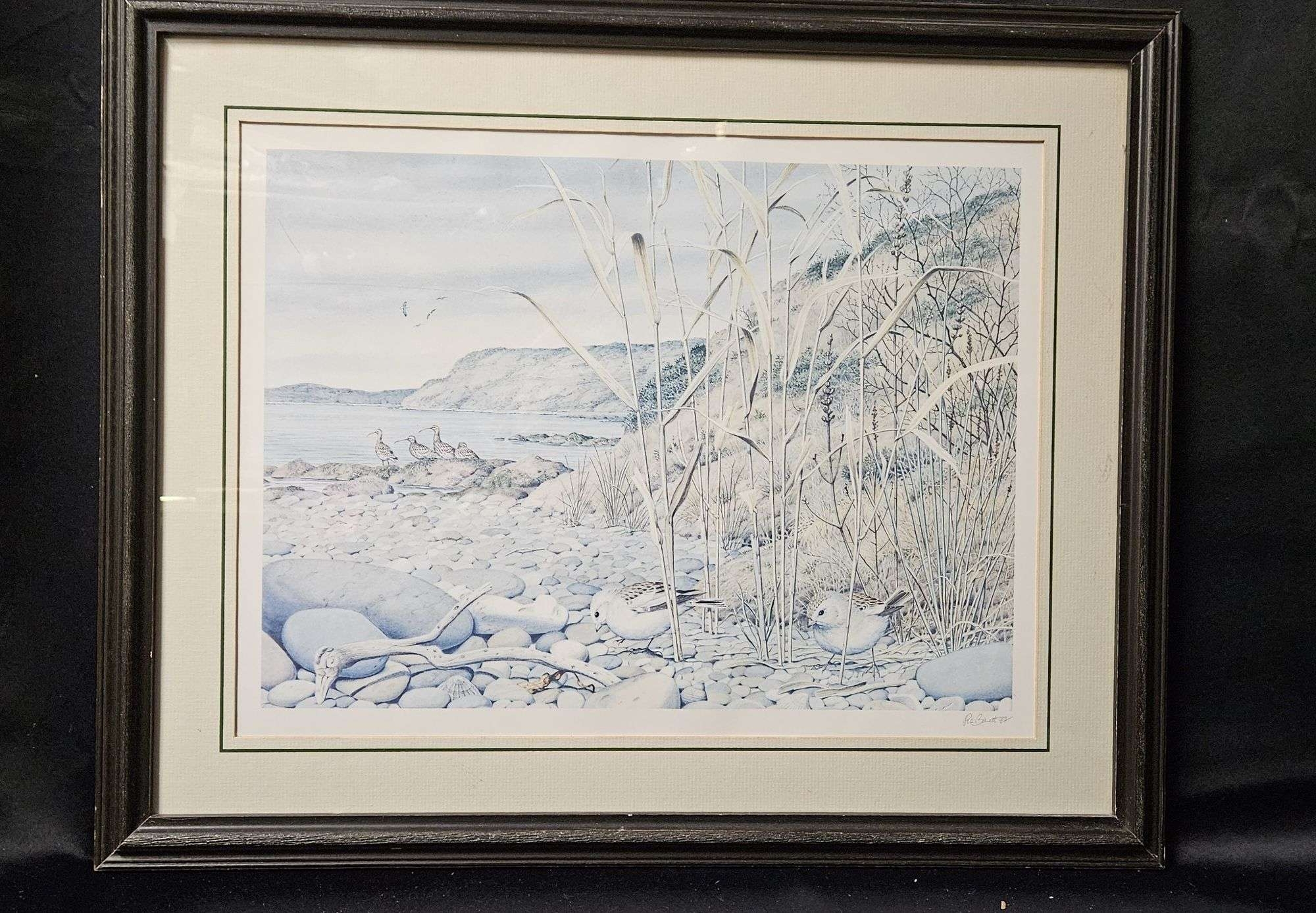 Peter Barrett | Winter Twilight on the Dorset Coast (1989) | MutualArt