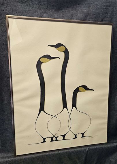 Benjamin Chee Chee | Geese | MutualArt