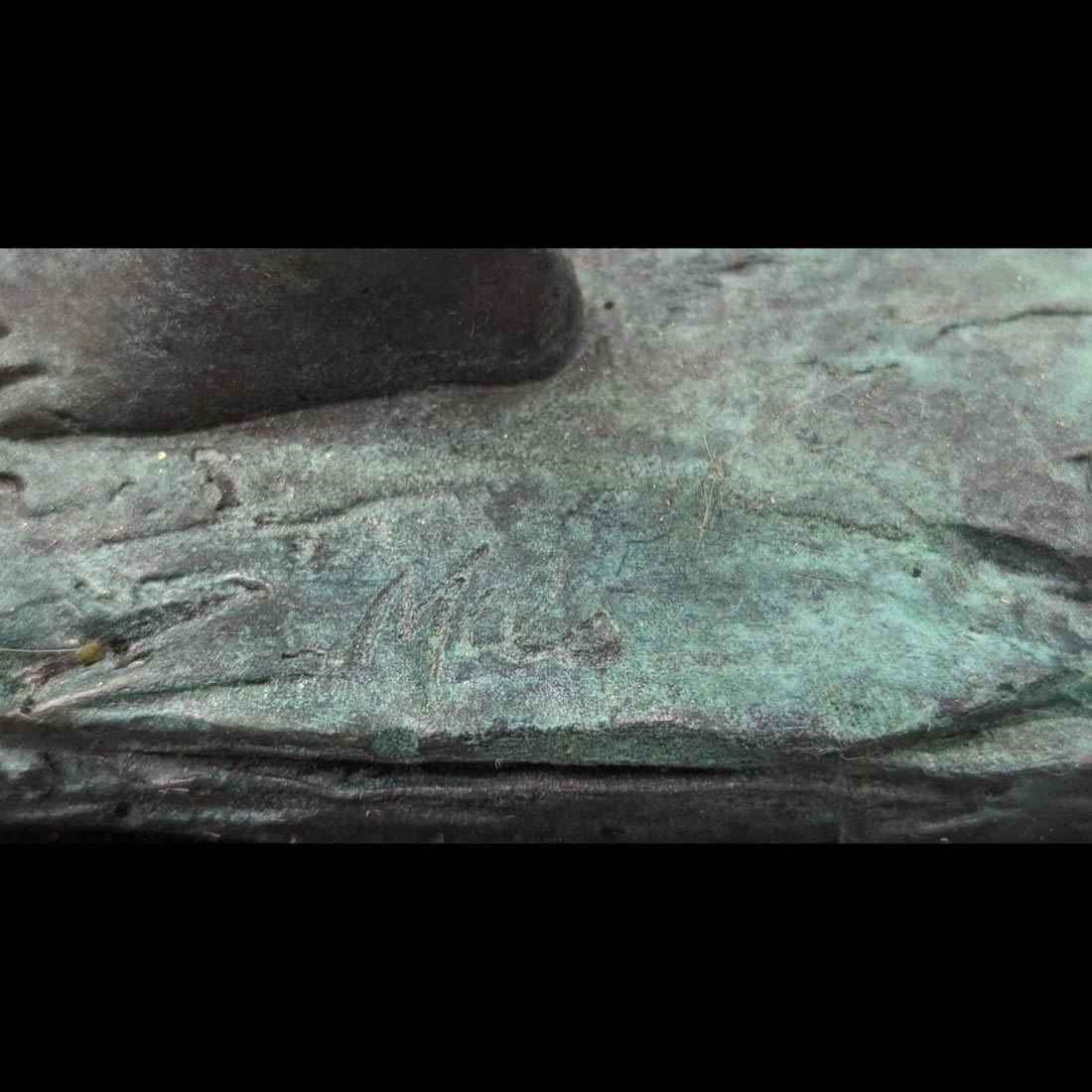 Max Milo | Vintage Signed Milo Bronze Aboriginal Hunter Sculpture ...