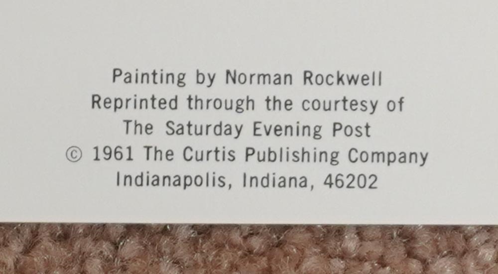 Norman Rockwell | The Golden Rule (1500) | MutualArt
