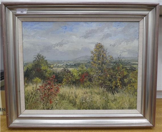 Brian Theodore Norton Bennett | Springtime view over The Chilterns ...