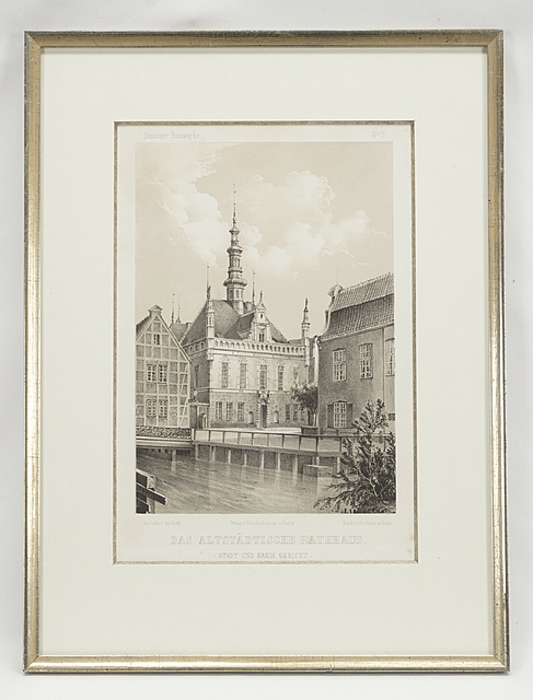Julius Greth | Das Altstädtische Rathhaus (Circa 1857) | MutualArt