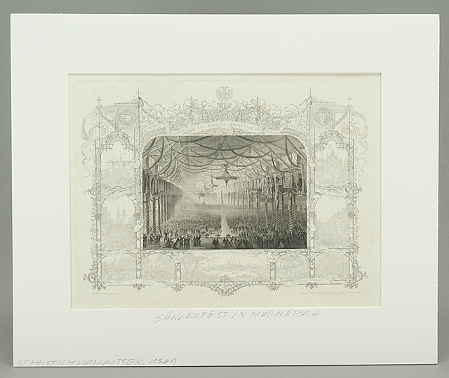 Lorenz Ritter | Rückblick auf das Deutsche Sängerfest in Nürnberg (1861) | MutualArt
