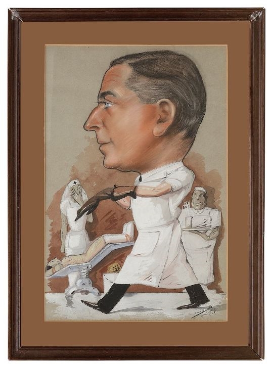 Peter Ronald Buchanan | A 1920s caricature | MutualArt