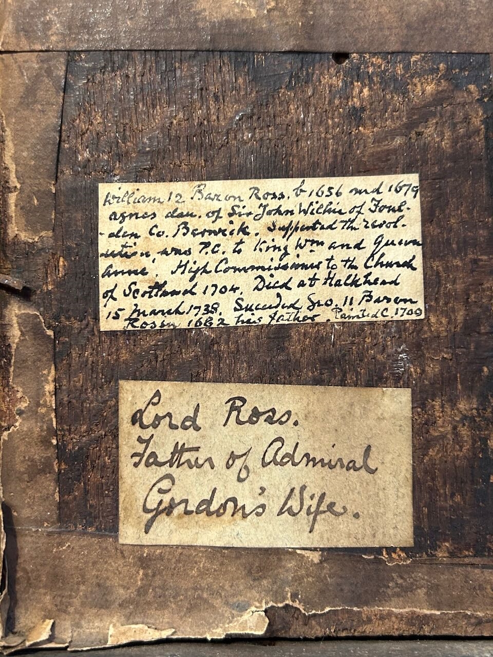 David Paton | Portraits of George 11th Baron Ross and William 12th ...