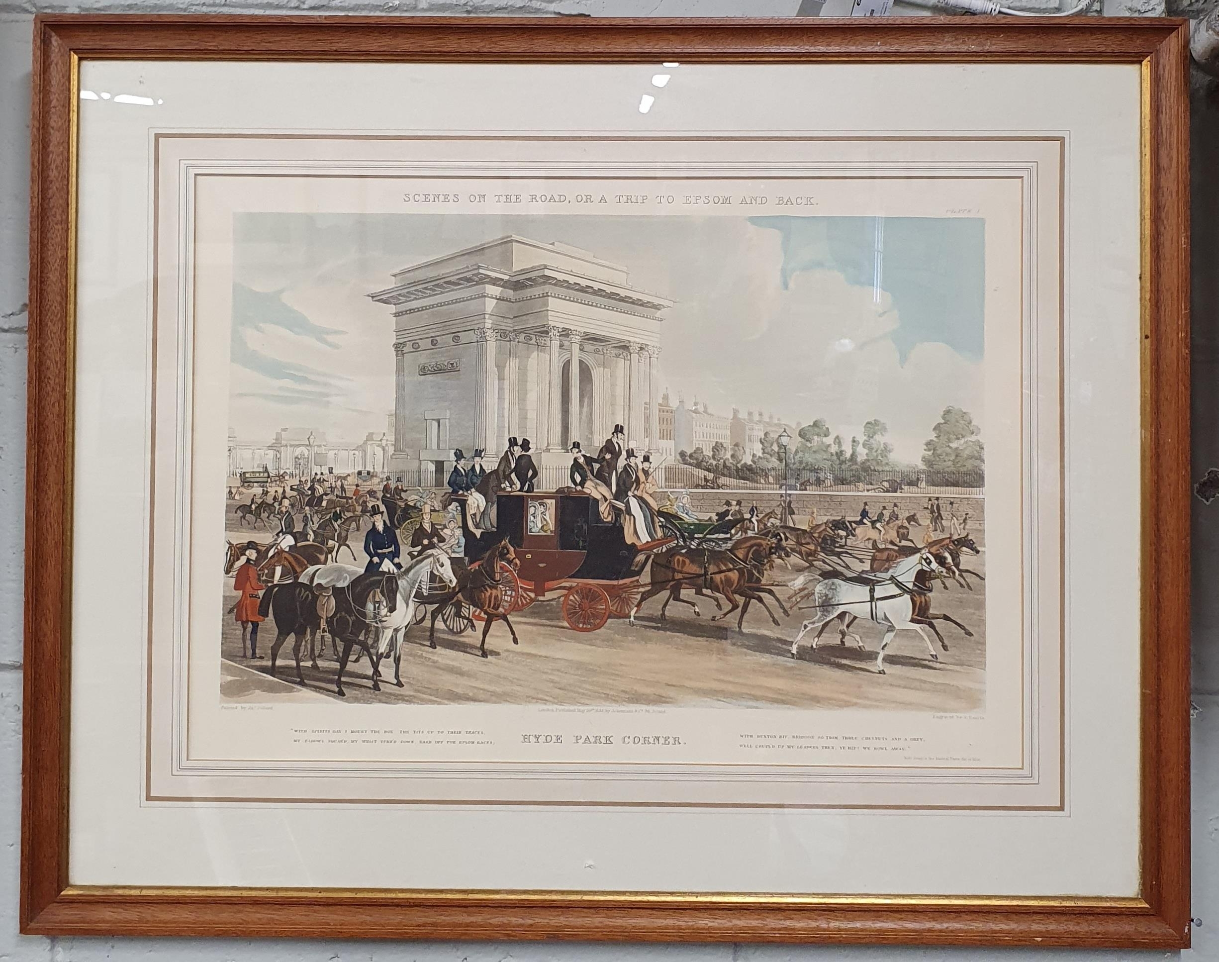 J. Pollard | Hyde Park Corner (19th Century) | MutualArt
