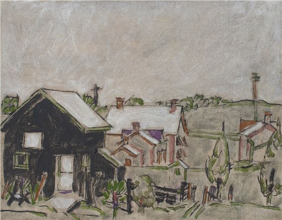 David B. Milne | Afternoon Sky | MutualArt