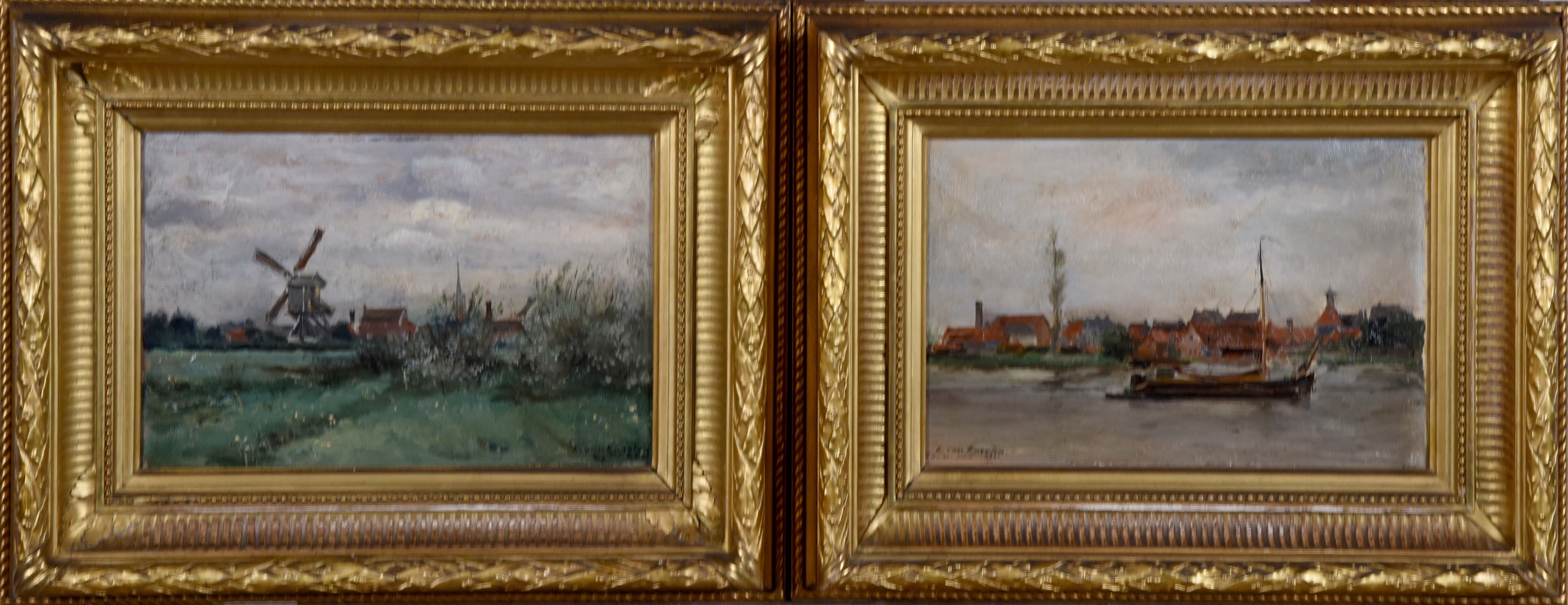Louis Van Engelen | La péniche | MutualArt
