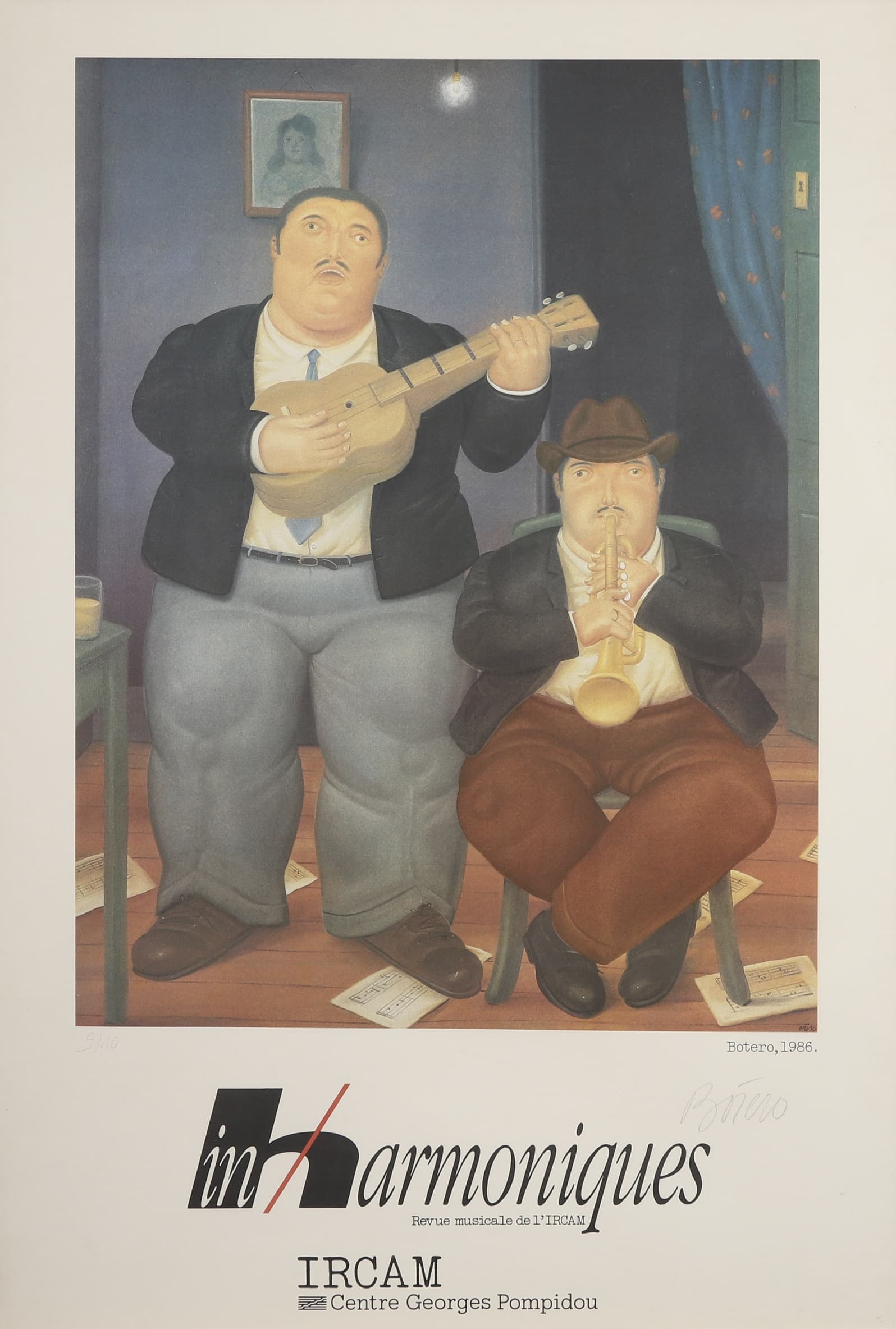 Fernando Botero | Les Musiciens (In Harmoniques : Revue musicale de l ...