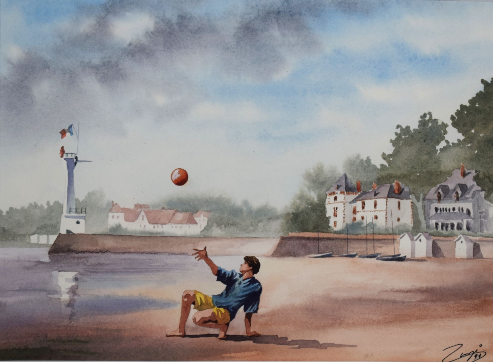 Marco Zorzi | Le Jeu au ballon (1999) | MutualArt