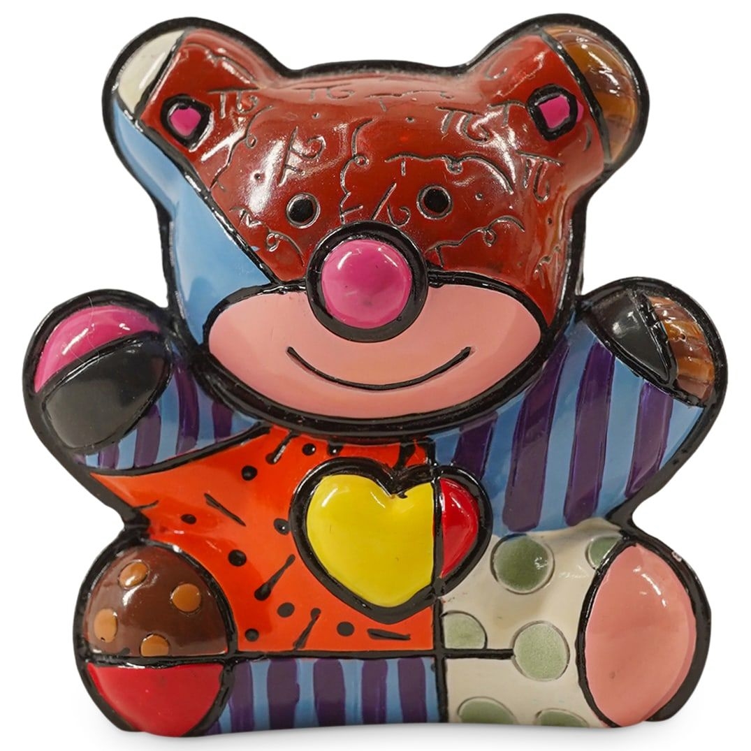 Romero Britto | Love Bear (2010) | MutualArt