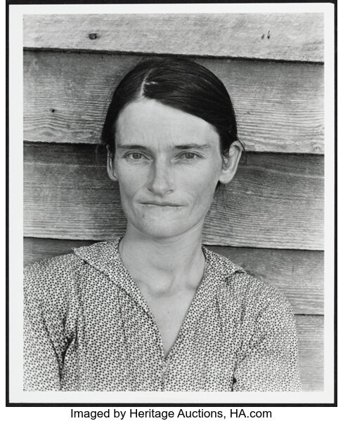 Walker Evans | Alabama Tenant Farmer Wife (Allie Mae Burroughs ...