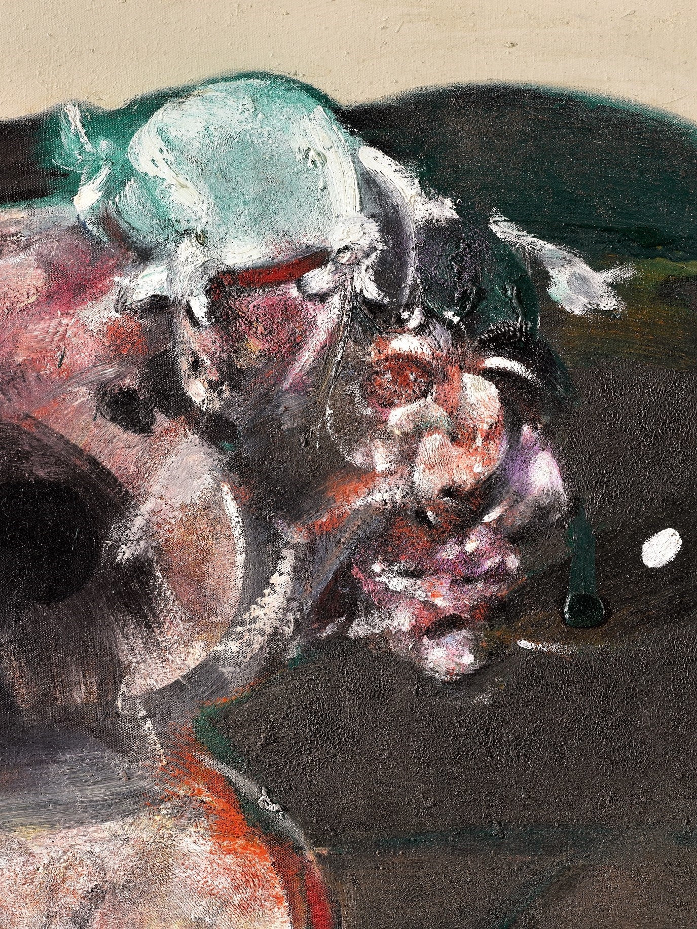 Francis Bacon | Portrait of George Dyer Crouching (1966) | MutualArt