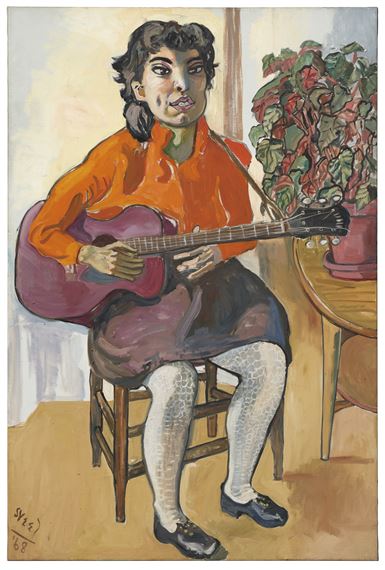 Alice Neel | Portrait of Stephen Swersie (1952) | MutualArt