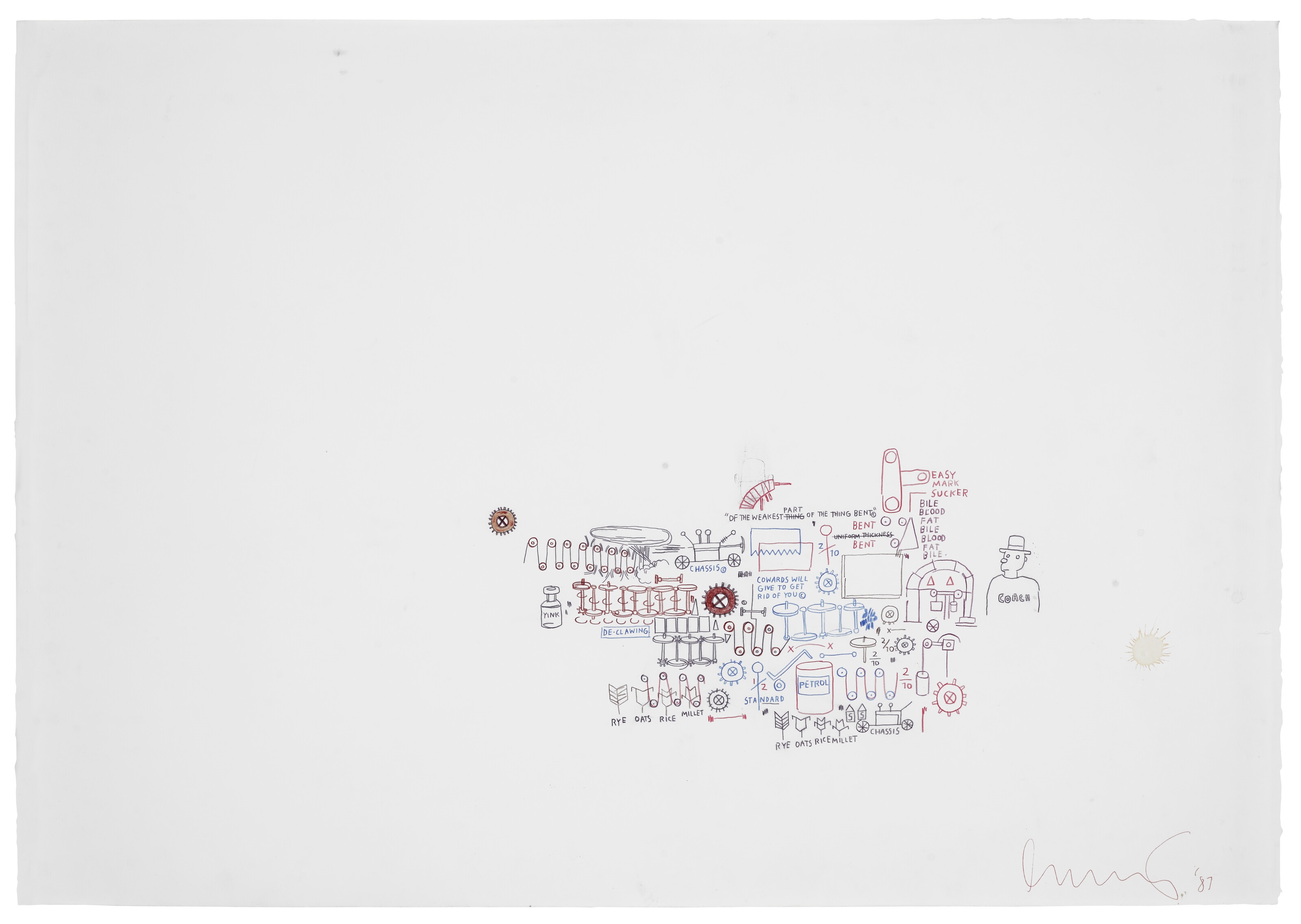 Jean-Michel Basquiat | Pree (1985) | MutualArt