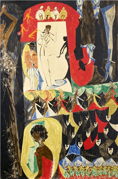 Jacob Lawrence | Billboards (1952) | MutualArt